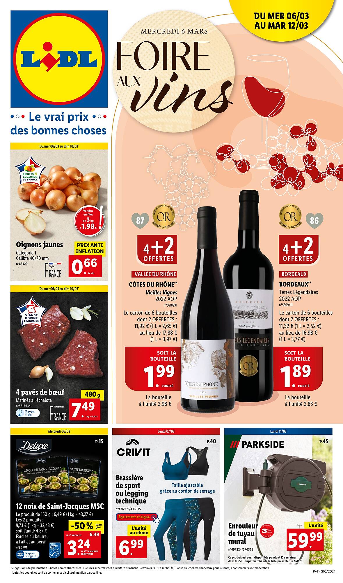 Catalogue Lidl en ligne du 06 au 12 mars 2024