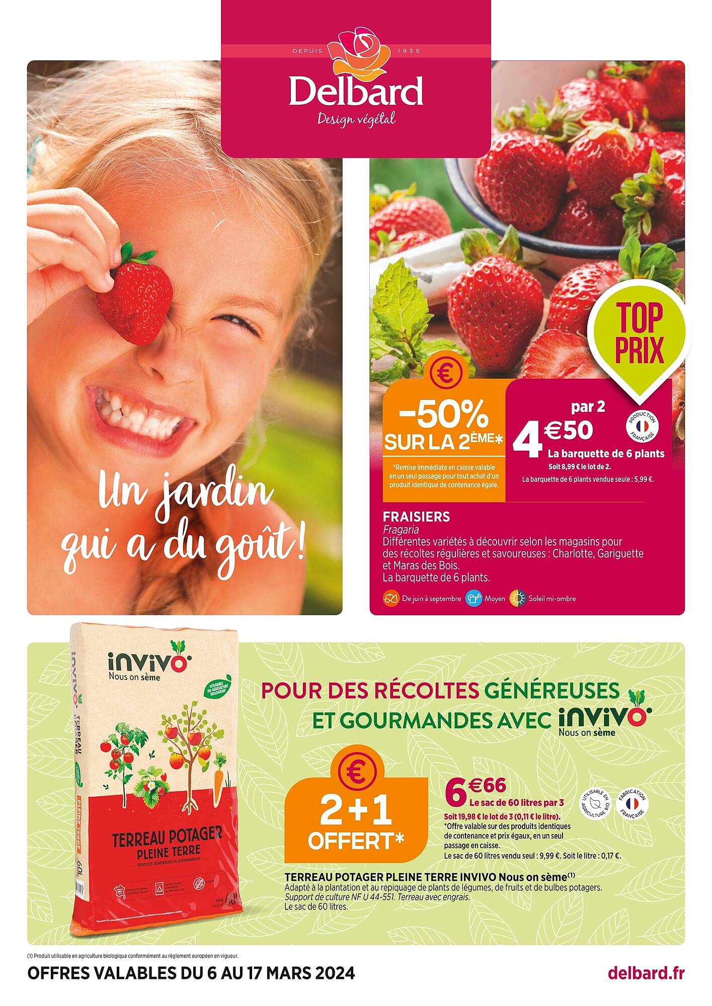 Catalogue Delbard en ligne du 05 au 17 mars 2024