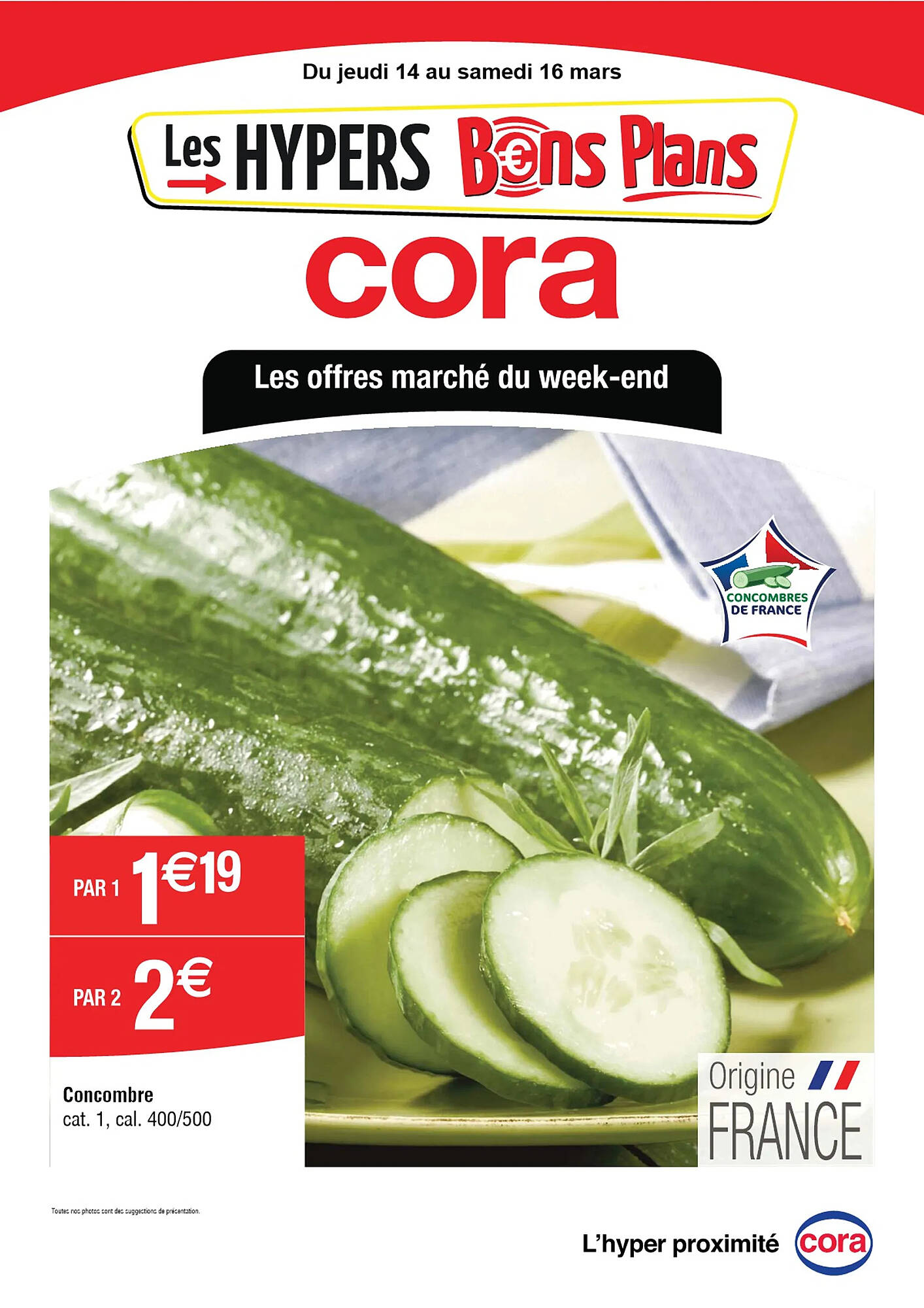Catalogue Cora en ligne du 14 au 16 mars 2024