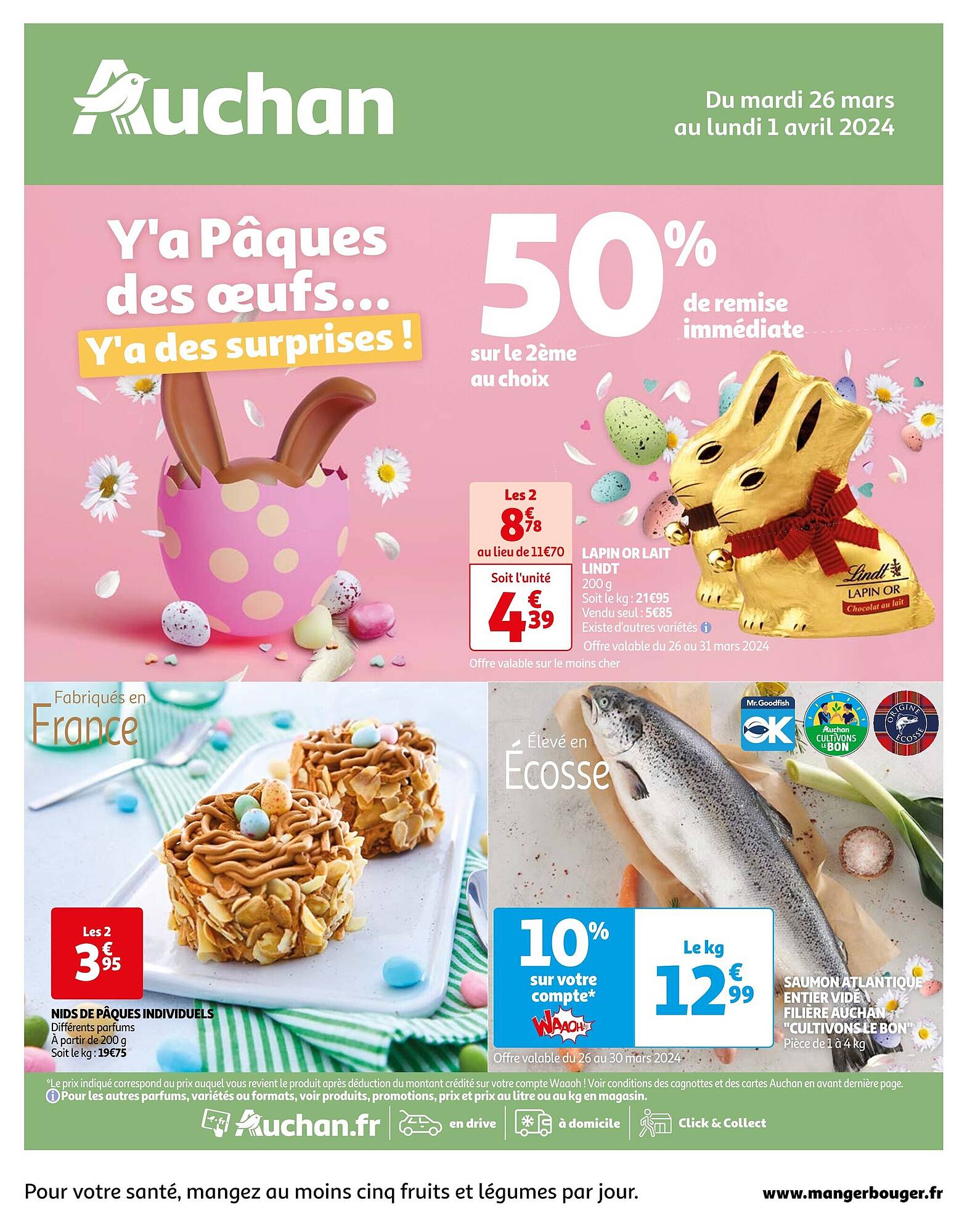 Catalogue Auchan en ligne du 26 mars au 01 avril 2024