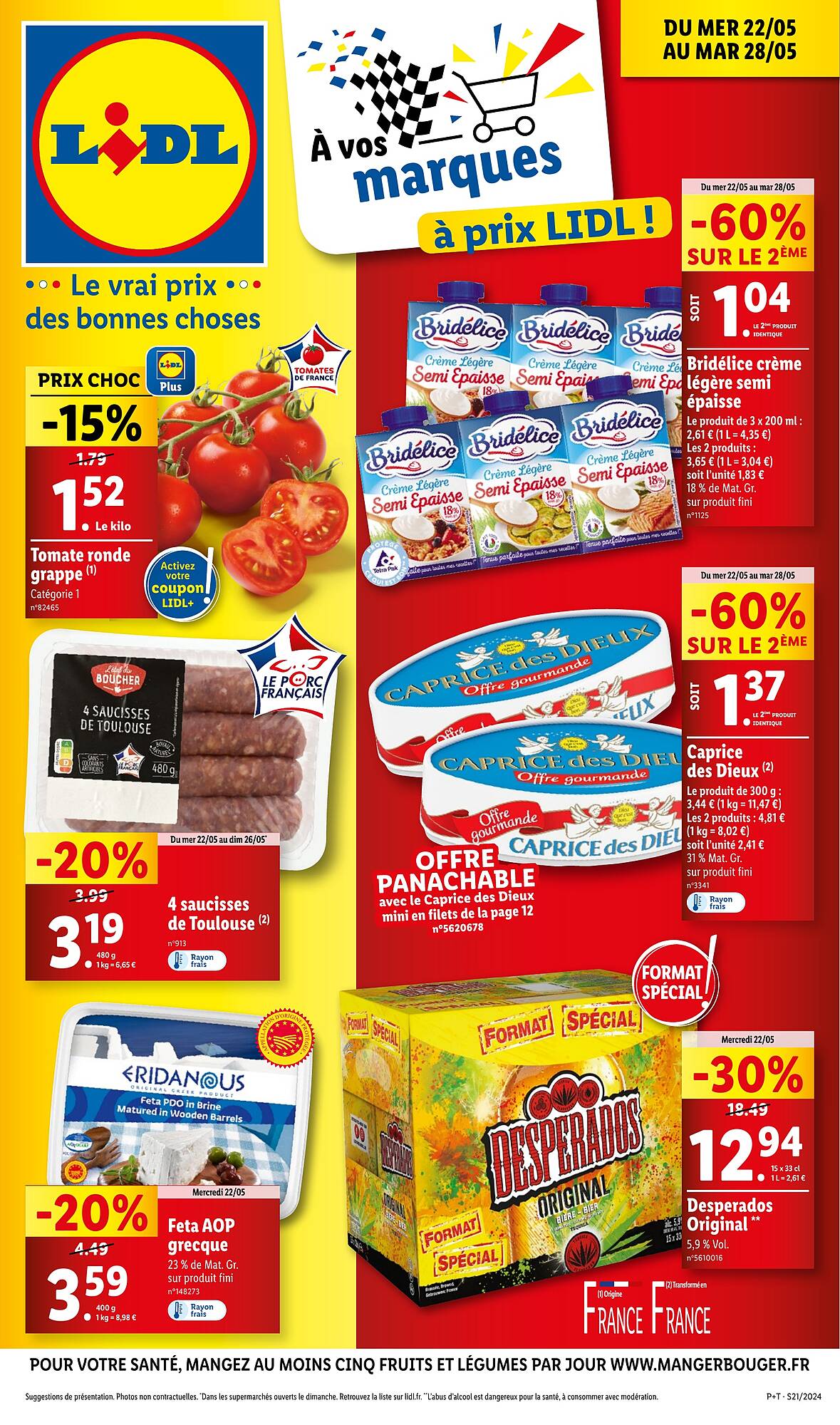 Catalogue Lidl en ligne du 22 au 28 Mai 2024