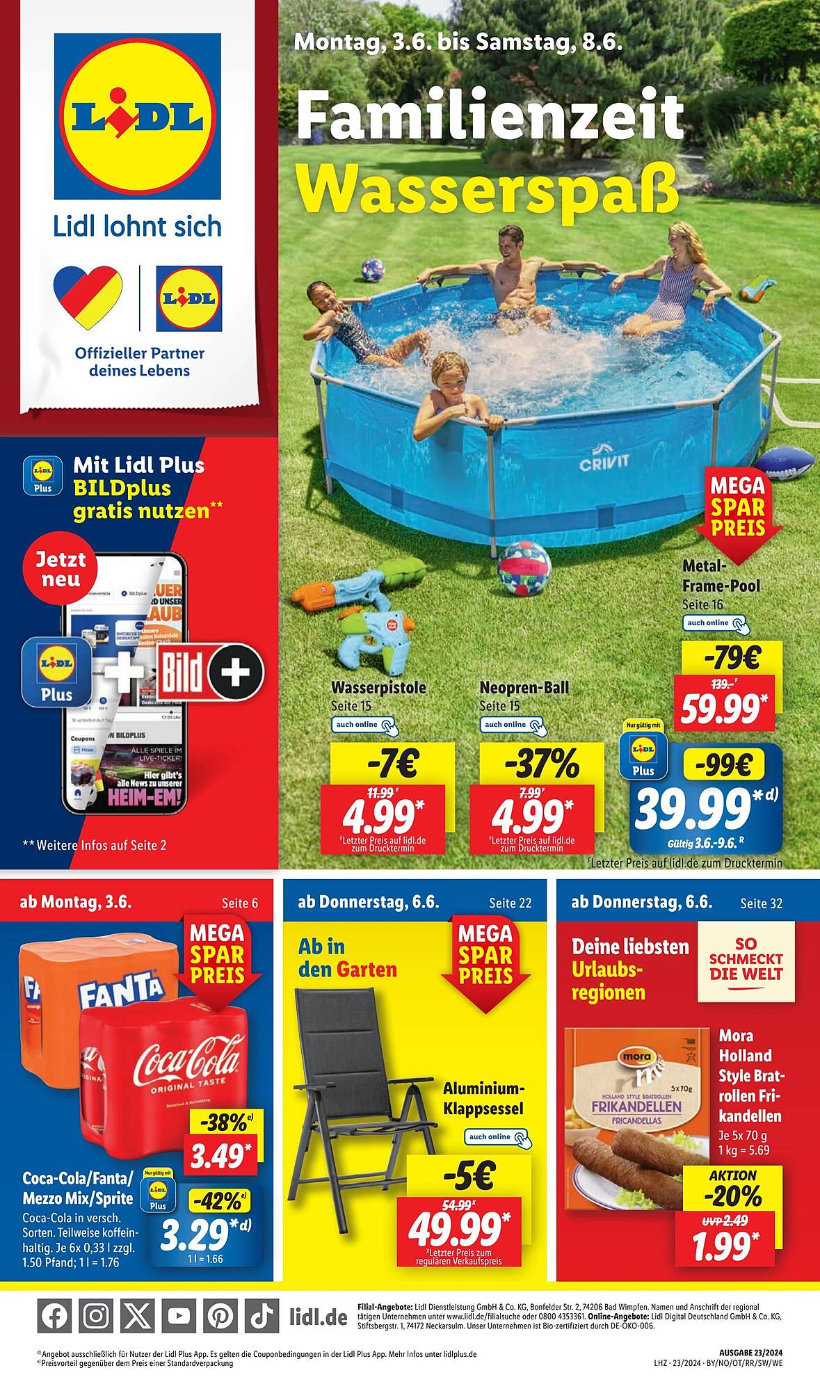 Lidl Prospekt online ab 02 bis 07 Juni 2024