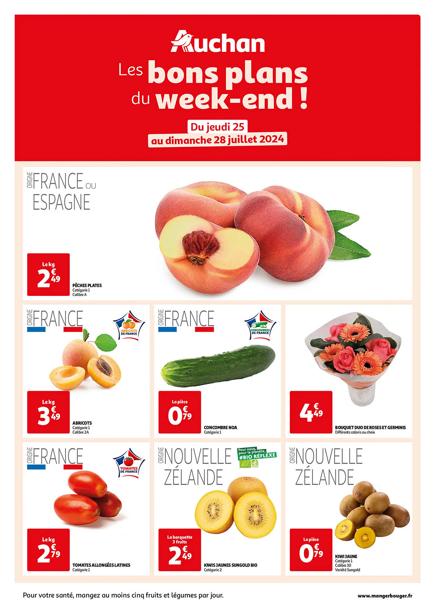Catalogue Auchan en ligne du 25 au 28 juillet 2024