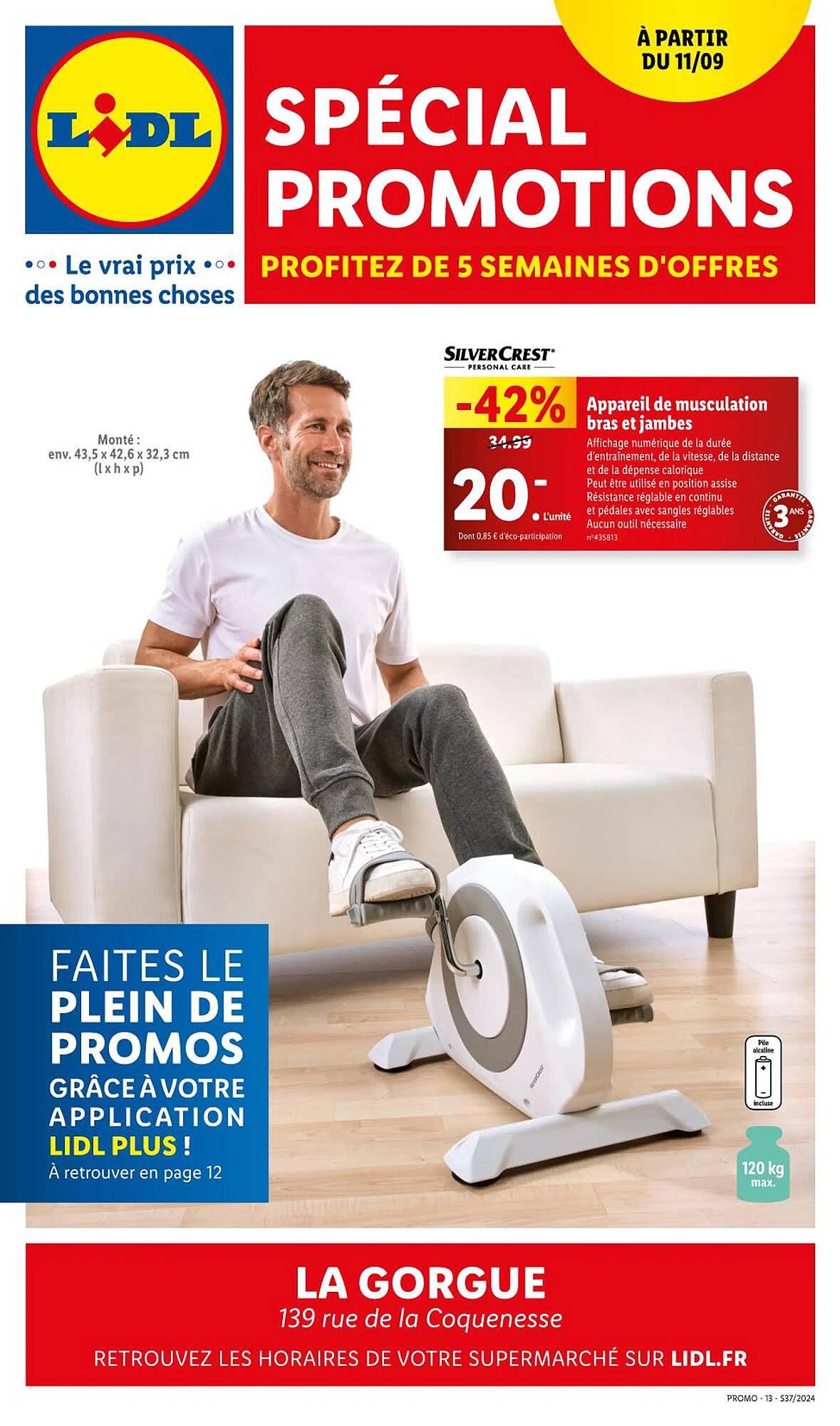 Catalogue Lidl en ligne du 11 septembre au 13 octobre 2024