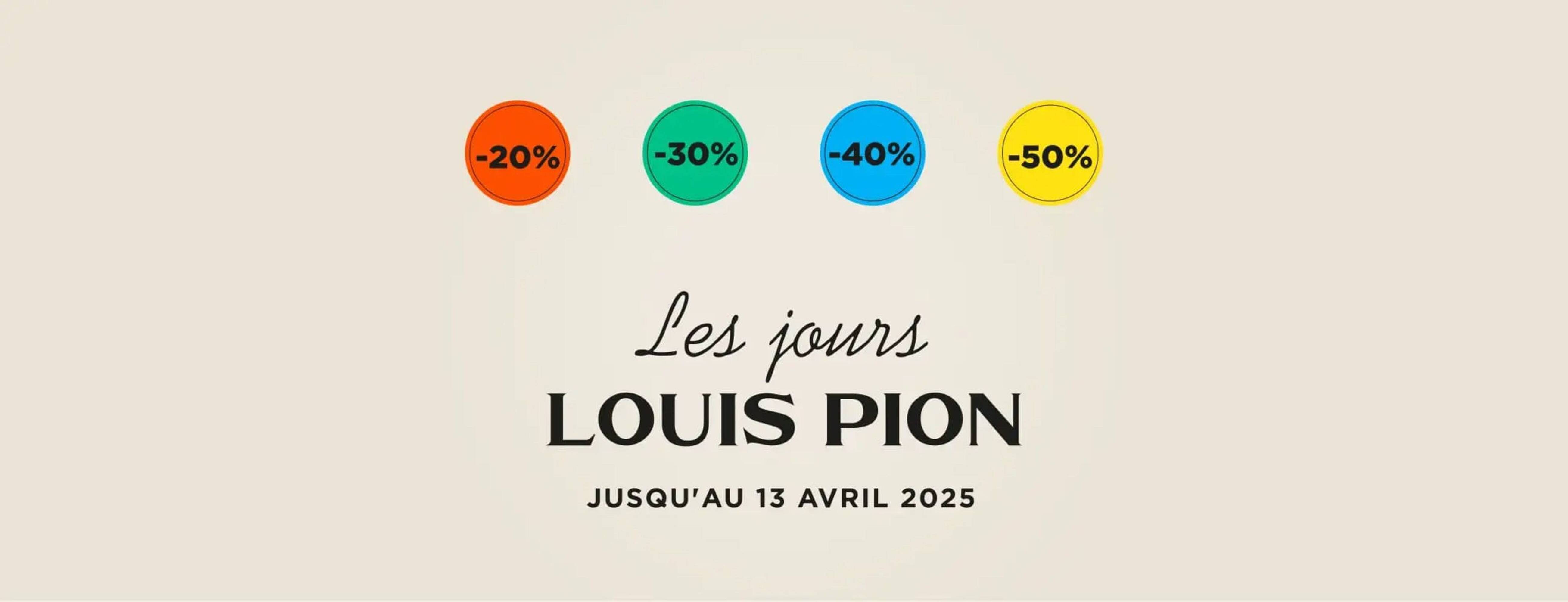 Catalogue Louis Pion en ligne du 09 au 13 avril 2025