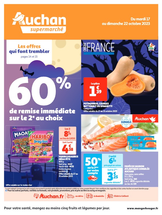 Catalogue Auchan En Ligne Du 17 Au 22 Octobre 2023