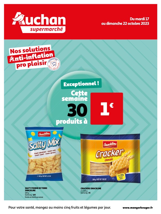Catalogue Auchan En Ligne Du 17 Au 22 Octobre 2023