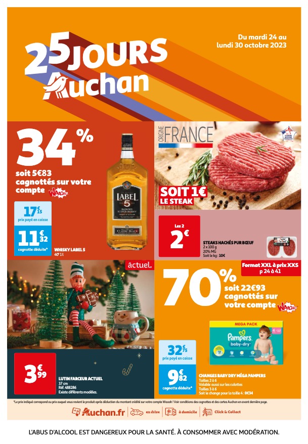 Catalogue Auchan En Ligne Du 24 Au 30 Octobre 2023
