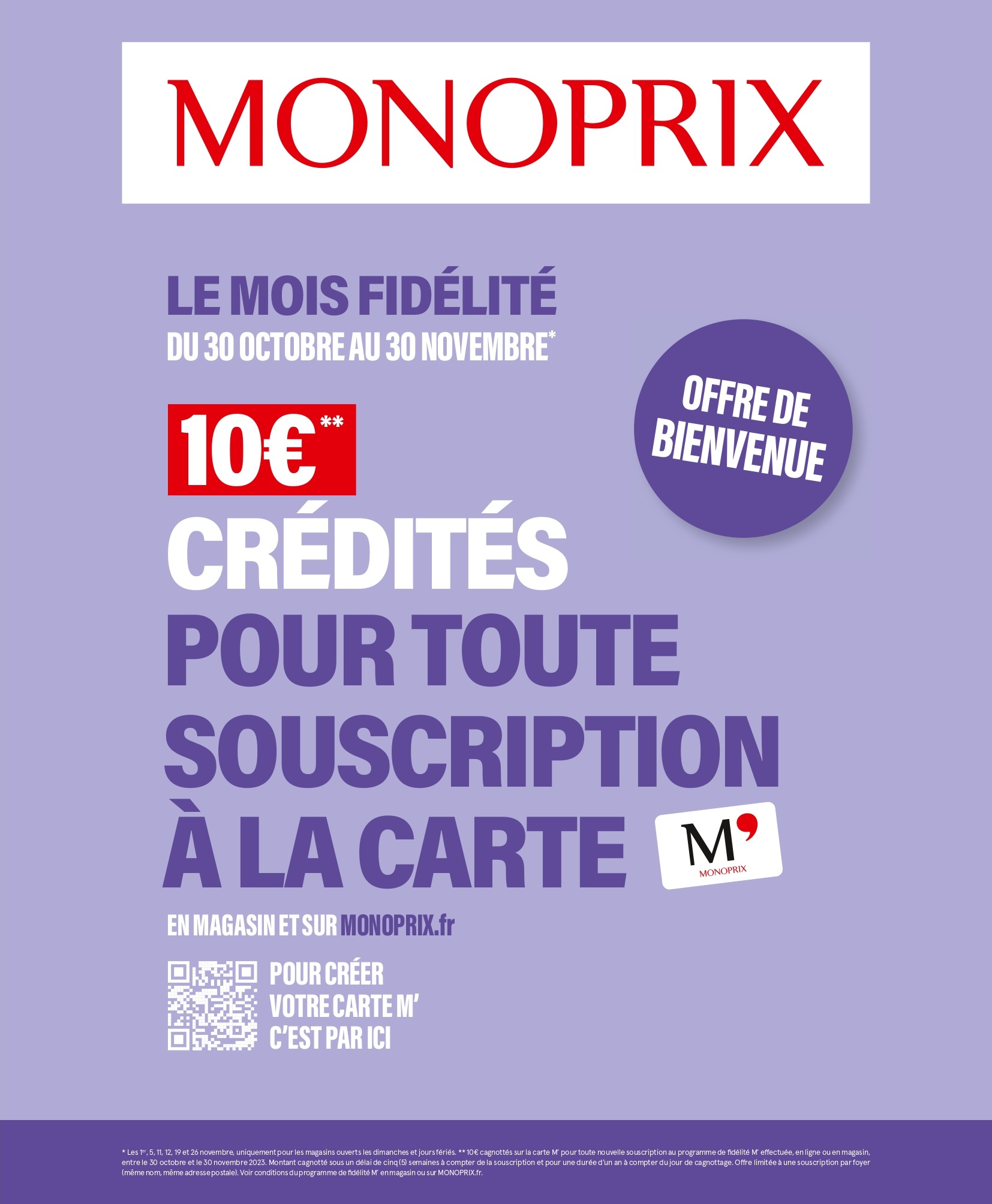 Catalogue Monoprix En Ligne Du 08 Au 19 Novembre 2023