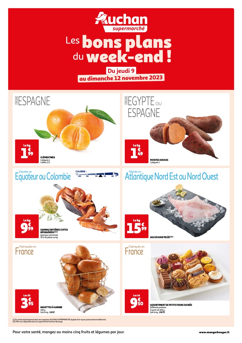Catalogue Auchan En Ligne Du 09 Au 12 Novembre 2023