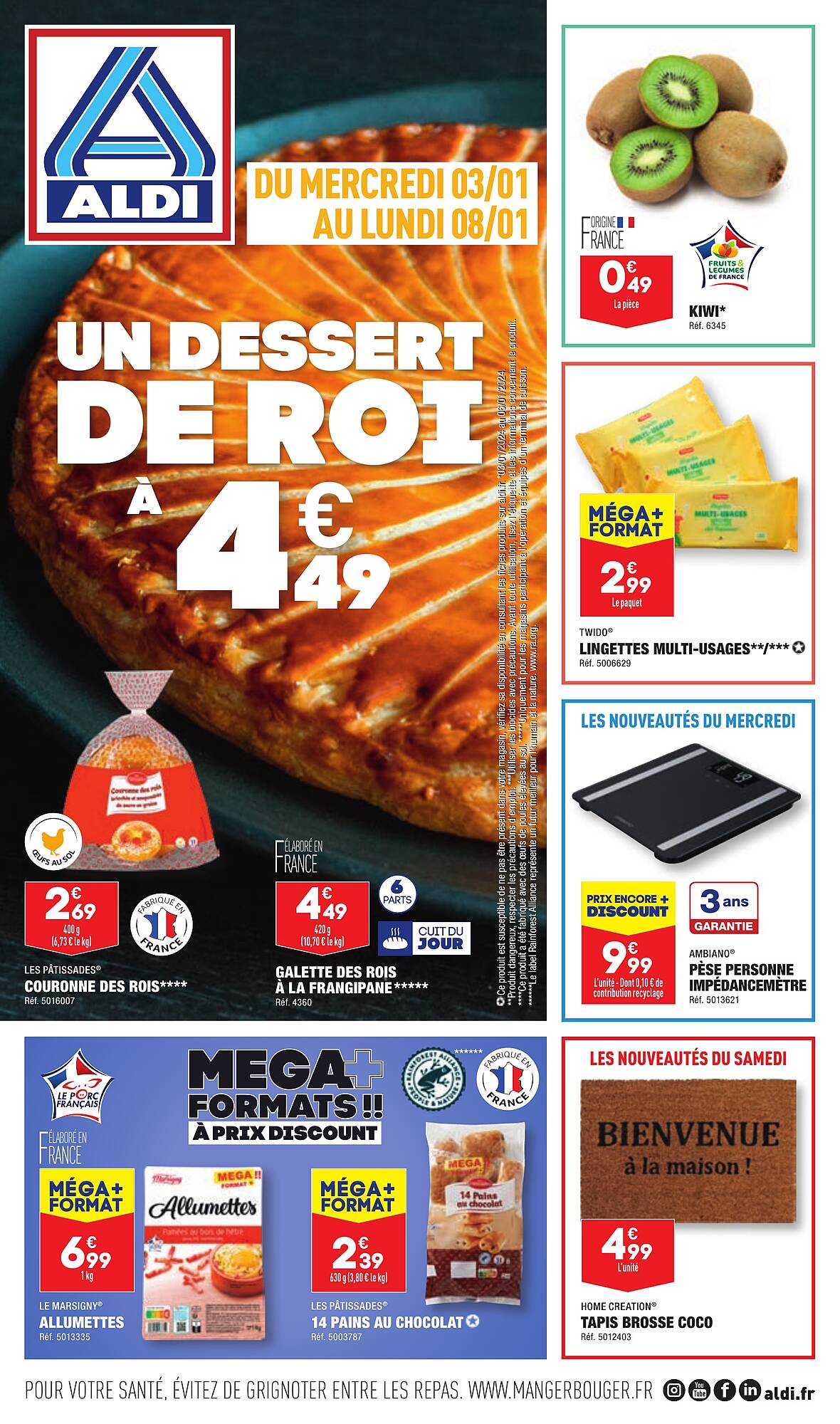 Les Offres À Ne Pas Rater - Un Desseri De Roi Dans Le Catalogue Aldi En ...