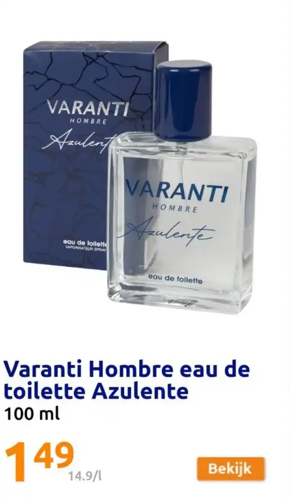 Varanti Hombre eau de toilette Azulente 100 ml