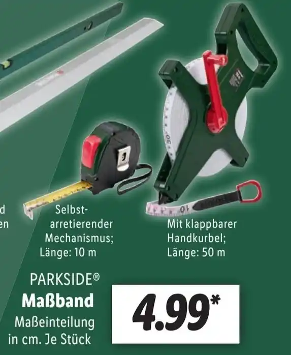 PARKSIDE Maẞband