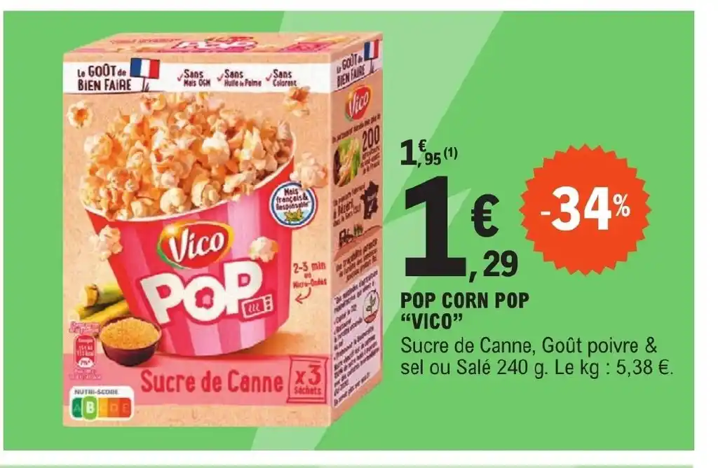 POP CORN POP "VICO"
