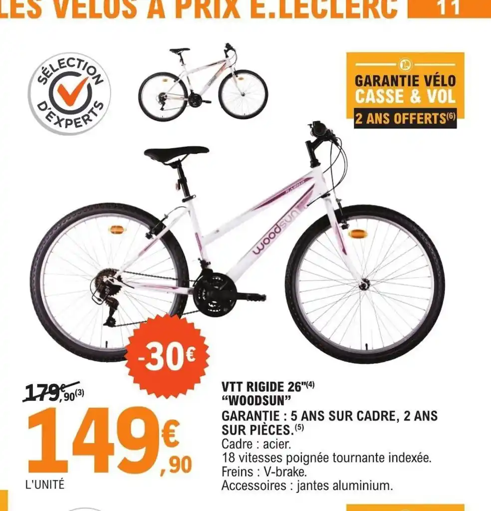 VTT RIGIDE 26 WOODSUN