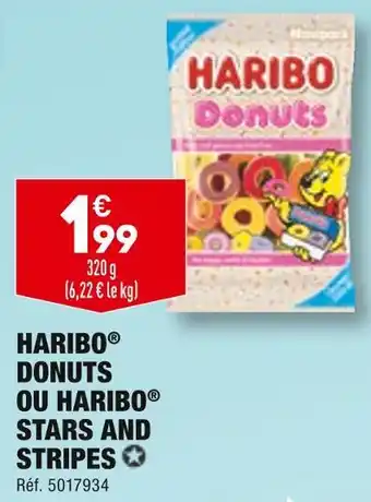 HARIBO DONUTS OU STARS AND STRIPES
