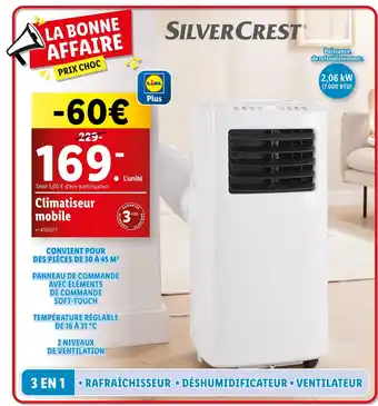SILVERCREST Climatiseur mobile