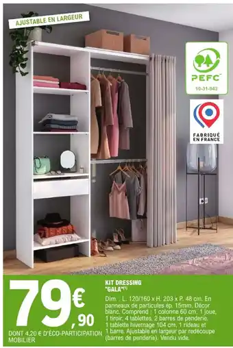 Kit dressing "gala"
