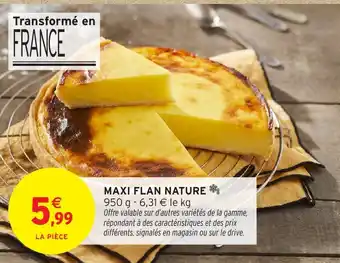 Promotion Exclusives de 1 Flan nature : Découvrez l'Offre incontournable