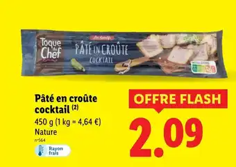 Toque du Chef Pâté en croûte cocktail