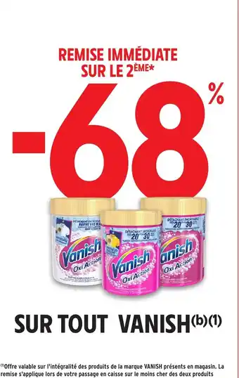 Promotion Exclusives de 3 Vanish : Découvrez l'Offre incontournable
