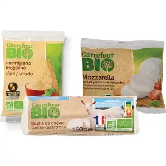 CARREFOUR BIO SUR TOUS LES FROMAGES