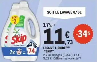 Lessive liquide skip